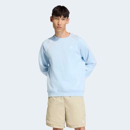 Herren Sweatshirt "TREFOIL ESSENTIALS"crystal sky, Gr. XL, adidas originals, Obermaterial: 70% Baumwolle, 30% Polyester, Sweatshirts, Essentials