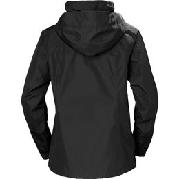 Helly Hansen Damen Regenjacke "W ADEN JACKET"schwarz, Gr. XL, unifarben, Web, Obermaterial: 100% Polyester. Futter: 100% Polyester, Jacken, mit