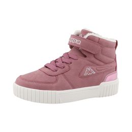 Kappa Jungen Sneakerboots "Reike", Gr. 39rose, Synthetik, Schuhe, Winterschuhe, Winterboots, Sneaker, gef&uuml;ttert