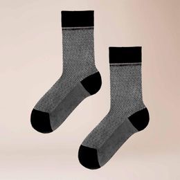 Kunert Damen Socken "Socke Fine Love", Gr. 35, schwarz, Obermaterial: 76% Baumwolle CO. 22% Polyamid PA. 2% Elasthan EL., Socken