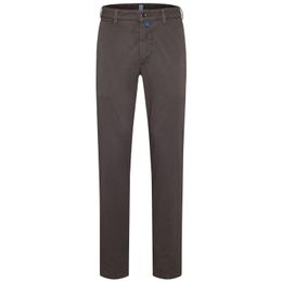MEYER Herren Chinos "M5 Chino", grau, Gr. 35, unifarben, 98% Baumwolle, 2% Elasthan, Hosen, im unifarbenen Design