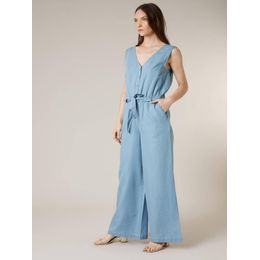 Deeluxe Jumpsuit 'Jumya' Damen Gr&ouml;&szlig;e XXL hellblau