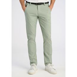LINDBERGH Herren Chinos "Chino Slim Fit", gr&uuml;n, Gr. 31, Obermaterial: 98% Baumwolle, 2% Elasthan, Hosen