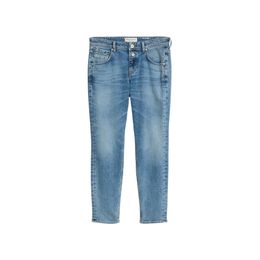 Marc O'Polo MARC O'POLO Damen 5-Pocket-Jeans "aus Bio-Baumwoll-Mix", blau, Gr. 33, unifarben, Obermaterial: 98% Baumwolle, 2% Elasthan, Jeans
