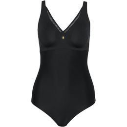 Triumph Damen Shaping-Body "True Shape Sensation BS", schwarz, Gr. 80, Jersey, Obermaterial: 57% Polyamid, 42% Elasthan, 1% Polyester, Bodys,