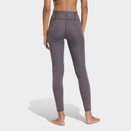 Damen Trainingstights "ALL ME 7/8-LEGGINGS", grau, Gr. S, adidas Performance, Obermaterial: 81% Polyester, 19% Elasthan, Hosen