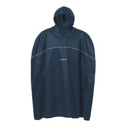 Vaude Poncho 'Grody II' Jungen Gr&ouml;&szlig;e 128 blau / wei&szlig;