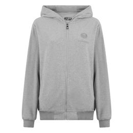 Plein Sport Herren Kapuzensweatjacke "Kapuzen-Sweatjacke", grau, Gr. XL, Obermaterial: 47% Polyester, 38% Viskose, 15% Elasthan, Sweatjacken