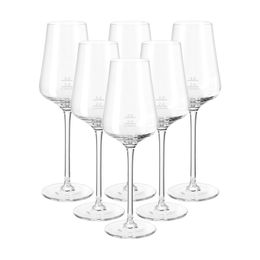 Aperitifglas Leonardo "Digestifgl&auml;ser geeicht Puccini Gastro-Edition 4 cl 6er Set transparent", bunt (transparent), Glas, Trinkgef&auml;&szlig;e
