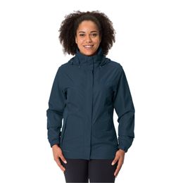 Vaude Damen Regenjacke "Women's Escape Light Jacket", blau, Gr. 46, unifarben, Web, Obermaterial: 100% Polyester. Futter: 100% Polyamid, Jacken, f&uuml;r
