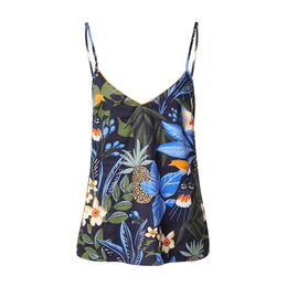 Cyberjammies Schlafshirt 'Sierra Toucan' Damen Gr&ouml;&szlig;e M navy / himmelblau / khaki / oliv / pastellgr&uuml;n