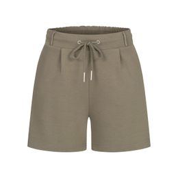 Shorts CLOUD 5IVE "CLOUD 5IVE Shorts mit Tunnelzug und 2-Pockets", Damen, Gr. L, US-Gr&ouml;&szlig;en, braun, 90% Lyocell, 10% Polyester, unifarben, normal, Hosen Shorts