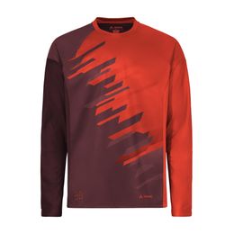Vaude T-Shirt 'Moab LS VI ' Herren Gr&ouml;&szlig;e M rot / dunkelrot