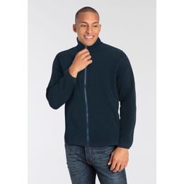 Vaude Herren Fleecejacke "SE ME RARASSA FLEECE JACKET", blau, Gr. XL, Obermaterial: 100% Polyester, Jacken, &Uuml;bergangsjacke ohne Kapuze, mit
