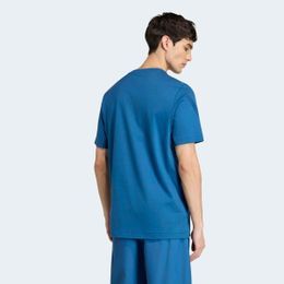 Herren T-Shirt "ADIDAS Z.N.E"dusky petrol, Gr. L, adidas Sportswear, Obermaterial: 100% Baumwolle, Shirts, sportlicher Stil, Kurzarm, aus Baumwolle,