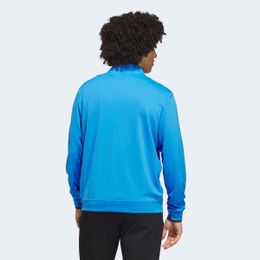 Herren Sweatshirt "LIGHTWEIGHT HALF-ZIP OBERTEIL", blau, Gr. S, adidas Performance, Obermaterial: 100% Polyester, Sweatshirts