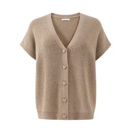 Sassyclassy Weste Damen Gr&ouml;&szlig;e M taupe