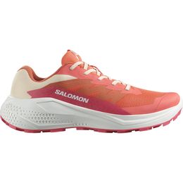 Salomon Damen Trailrunningschuh "ALPHAGLIDE W", Gr. 38,5emberglow, wei&szlig;, rouge rot, Synthetik, Textil, Schuhe, wasserdicht