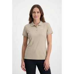 Icepeak Damen Poloshirt "BAYARD", beige, Gr. XL, Obermaterial: 100% Polyester, Shirts, sportlicher Stil, aus Polyester, schnelltrocknend, pflegeleicht