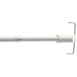 Scheibenstange Liedeco, &Oslash;:12mm, wei&szlig;, Kunststoff, Metall, Gardinenstangen