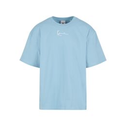 Karl Kani Herren T-Shirt "Karl Kani Signature Star Print T-Shirt", blau, Gr. M, bedruckt, 100% Baumwolle, Shirts