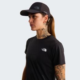 The North Face Damen Funktionsshirt "W FLEX SHORT SLEEVES REG TEE"tnf schwarz, Gr. XS, Obermaterial: 100% Polyester, Shirts, sportlicher Stil, kurze