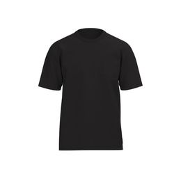 TRIGEMA Herren T-Shirt "TRIGEMA T Shirt aus Biobaumwolle mit Brusttasche"schwarz, Basic, Gr. M, Single Jersey, 100% Baumwolle (Bio-Baumwolle kbA),