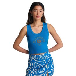 Billabong Damen Tanktop "Sunset Horizons"blau, Gr. L, Obermaterial: 100% Walkfrottier;, Tops
