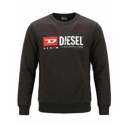 Diesel Sweater 'S-GIRK-CUTY 93R' male Grey size S