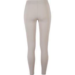 Urban Classics Damen Leggings "Urban Classics Damen Ladies Tech Mesh Leggings"warmgrau, Gr. XXL, unifarben, 80% Polyamid, 20% Elasthan, Hosen