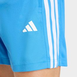 Shorts adidas Performance "WE BAS 3SPQ SH", Herren, Gr. L, N-Gr, rayblu, wei&szlig;, Obermaterial: 100% Polyester, Hosen Shorts