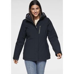 Killtec Damen Funktionsjacke "KOW 140 WMN JCKT", blau, Gr. 36, unifarben, Obermaterial: 100% Polyester. Futter: 100% Polyester, Jacken, Wasserdicht &