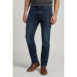Camel Active Herren 5-Pocket-Jeans "MADISON", blau, Gr. 33, leichte Abriebeffekte, Denim/Jeans, Obermaterial: 92% Baumwolle, 6% Elastomultiester, 2%
