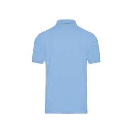 TRIGEMA M&auml;dchen Poloshirt "TRIGEMA Poloshirt DELUXE Piqu&eacute;", blau, Basic, Gr. 104, Piqu&eacute;, 100% Baumwolle, Shirts