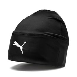 Beanie Puma "LIGA BEANIE", Herren, Puma schwarz, Obermaterial: 90% Polyester, 10% Elasthan, gemustert, M&uuml;tzen Beanie, sportlicher Stil, f&uuml;r Training und Sprint, pflegeleicht
