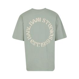 Karl Kani Herren T-Shirt "Karl Kani Kani Studios Print T-Shirt", gr&uuml;n, Gr. XS, bedruckt, 100% Baumwolle, Shirts
