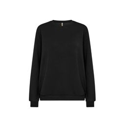 soyaconcept Damen Strickpullover "Soya Concept Sweater SC_BANU"9999 schwarz, Gr. XS, Obermaterial: 48% Modal, 48% Polyester, 4% Elasthan, Pullover