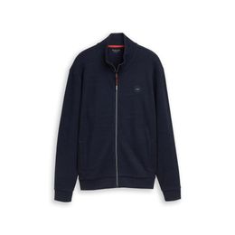 Tom Tailor Zip-Up Hoodie male Blue size M