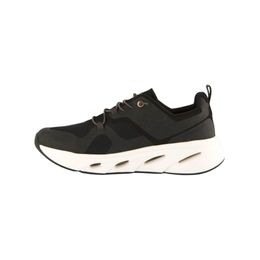 TENHAAG Damen Sneaker "Tenhaag Sneaker Mesh", Gr. 43, schwarz, Textil, Schuhe