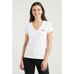Levi's LEVI'S Damen T-Shirt "VNECK TEE 2 PACK"2 pack v neck potpou, Gr. M, Jersey, Obermaterial: 100% Baumwolle, Shirts