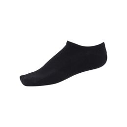 Urban Classics Damen Basicsocken "Urban Classics Unisex No Show Socks 10-Pack", Gr. 39schwarz, Baumwolle, Elasthan, Polyester, unifarben, Socken
