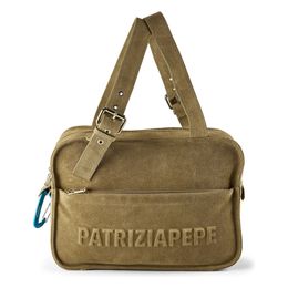 Patrizia Pepe Schultertasche 'Perfection' Damen Gr&ouml;&szlig;e One Size khaki