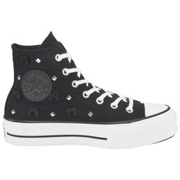 Converse Damen Sneaker "CHUCK TAYLOR ALL STAR LIFT", Gr. 36schwarz, silber, wei&szlig;, Textil, Schuhe