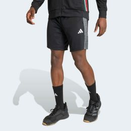 Shorts adidas Performance "WORKOUT ESSENTIALS ALL-SET", Herren, Gr. L, L-Gr, schwarz, innenbeinl&auml;nge ca. 23 cm, Obermaterial: 100% Polyester, Hosen Shorts