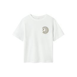 name it T-Shirt 'NKMZoko' Jungen Gr&ouml;&szlig;e 134/140 oliv / wei&szlig;
