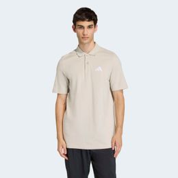 Herren Poloshirt "M PQ PS", beige, Gr. L, adidas Sportswear, Obermaterial: 100% Baumwolle, Shirts