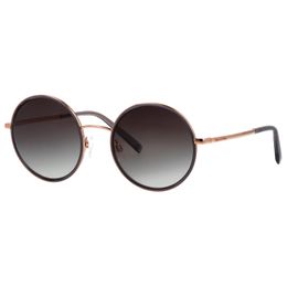 Marc O'Polo Sonnenbrille MARC O'POLO "Modell 508001", Damen, ros&eacute;, navy, leicht gl&auml;nzend, metallic, Sonnenbrillen Sonnenbrille, Form Rund, Logoschriftzug auf B&uuml;gel, Kombifassung