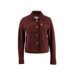 still nordic Damen Outdoorjacke "still nordic Jacket Hayley"maroon, Gr. L, Obermaterial: 100% Leder, Jacken