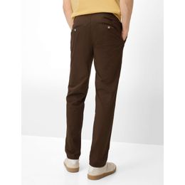 Brax Herren Chinohose "Style FABIO", braun, Gr. 40, Web, 95% Baumwolle, 5% Elasthan, Hosen