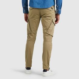 PME-Legend PME LEGEND Herren Cargohose "Nordrop Stretch Twill", beige, Gr. 34, unifarben, Twill, Obermaterial: 97% Baumwolle, 3% Elasthan, Hosen, mit Logo